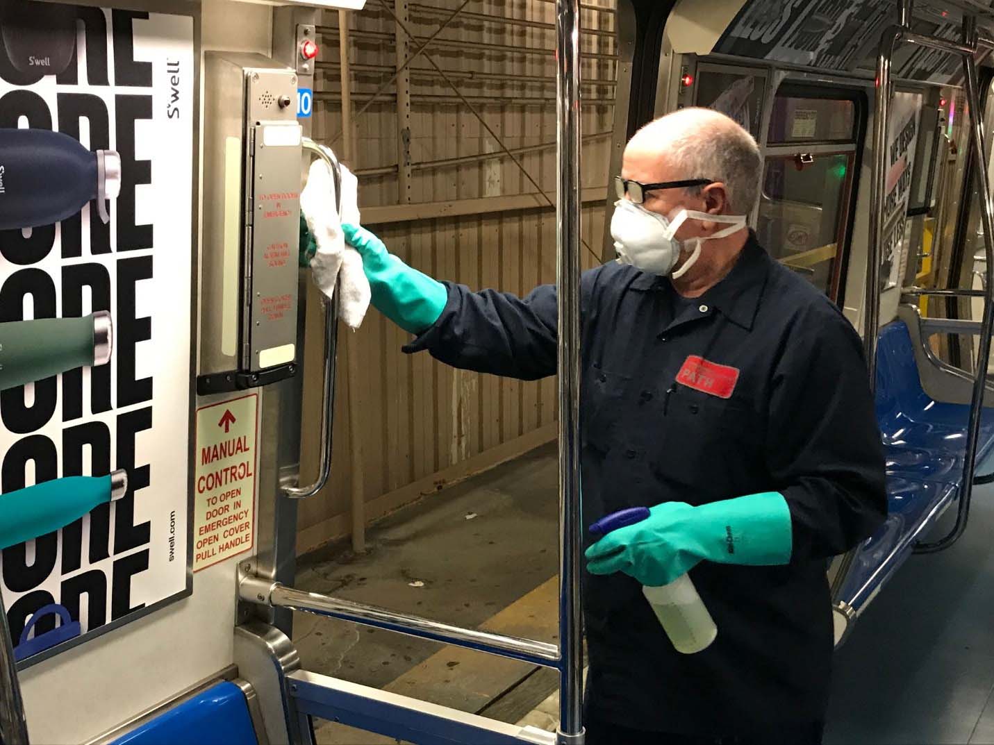 For Veteran PATH Worker, Retiring the Coronavirus Comes First